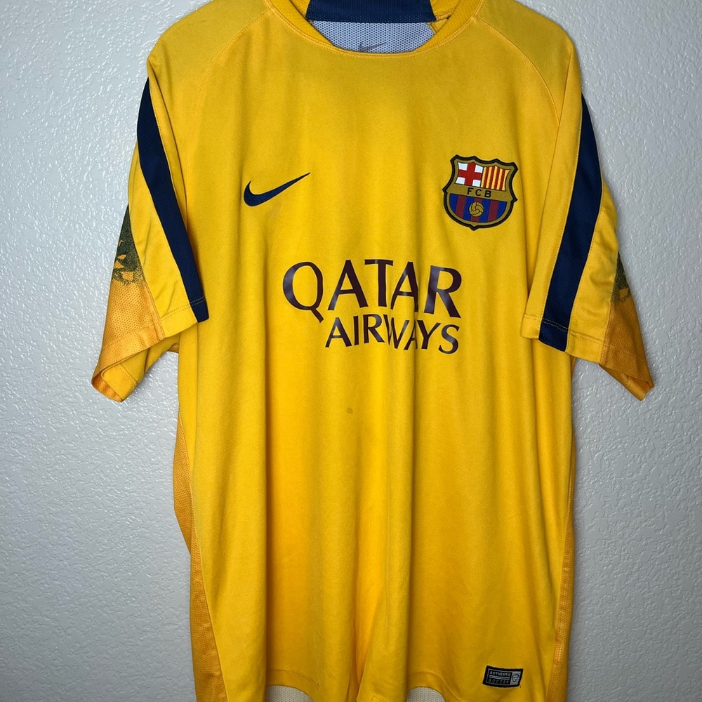 Fc Barcelona Qatar Airways Soccer Jersey Beko Barca Y… - Gem